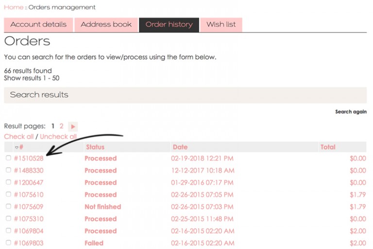 Tutorials by Sweet Shoppe Designs » Downloading from your Order History