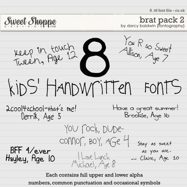 Sweet Shoppe Designs – The Sweetest Digital Scrapbooking Site on the ...